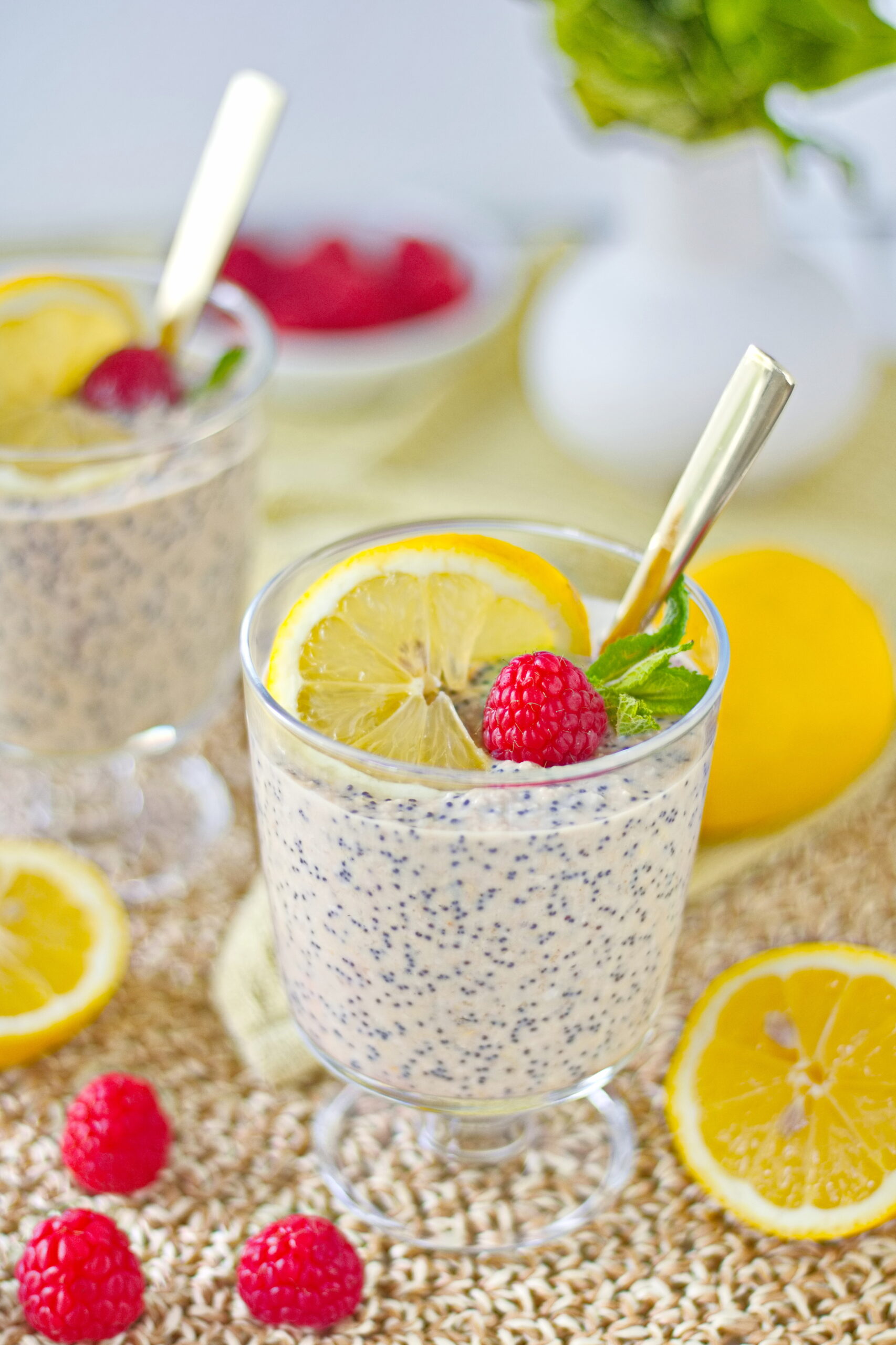 Geniales Zitrone-Mohn-Overnight Oats Rezept (vegan) - Aha Foods ...